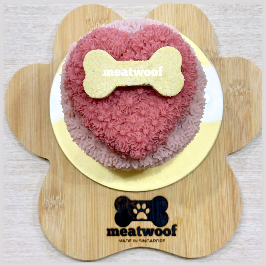 Cakes For Dogs | Dog Cake | Dog Birthday Heart Cake | You Have My Heart ...